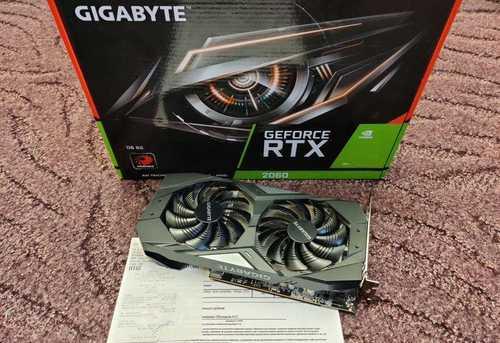 Gigabyte RTX 2060 на гарантии