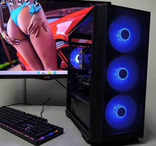 Игровой Intel i5(12th) Nvidia RTX3050/16Gb/SSD HDD