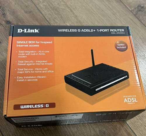 Wifi роутер модем D link DSL-2600U