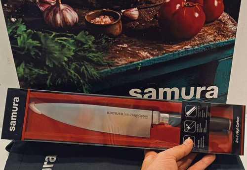Нож кухонный "Samura Mo-V" Шеф, 200 мм