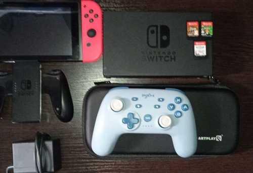 Nintendo switch rev1, не прошитая