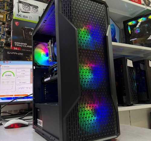 Пк №10514 Ryzen5 8400F /32Gb/ 1Tb / RTX 3060 12Gb