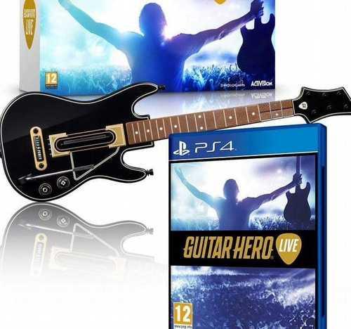 Guitar Hero Live Bundle (гитара   игра) ps4/ps5