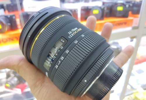 Sigma 24-70mm f/2.8 DG HSM EX Nikon F S№10951936