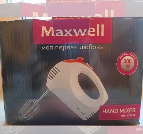 Миксер Maxwell MW-1358 W