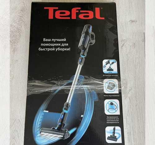 Вертикальный пылесос tefal