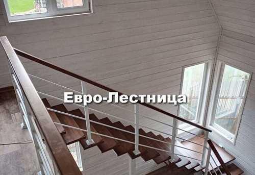 Красивая лестница в дом монокосоур производство