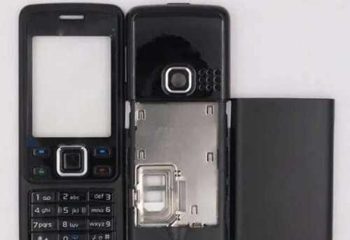 Корпус для Nokia 6300 Black (Черный)