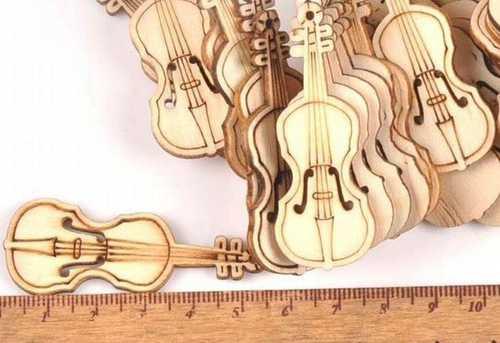 Набор деревянных заготовок Скрипка