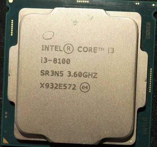 Intel Core i3-8100