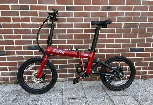 Электровелосипед Lenz M1 красный глянец
