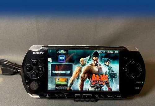 PSP 3008 64GB прошитая + 65 игр