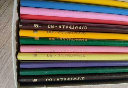 Цветные карандаши СССР