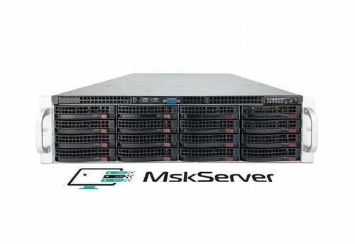 Сервер Supermicro 6037R-E1R16N 2x E5-2630v2 256Gb