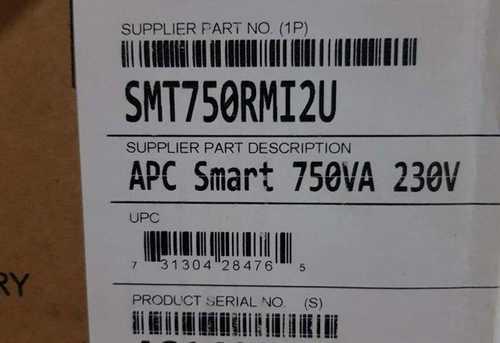 Ибп APC SMT750RMI2U