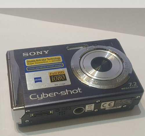 Фотоаппарат мыльница Sony W80 новый для ретро фото