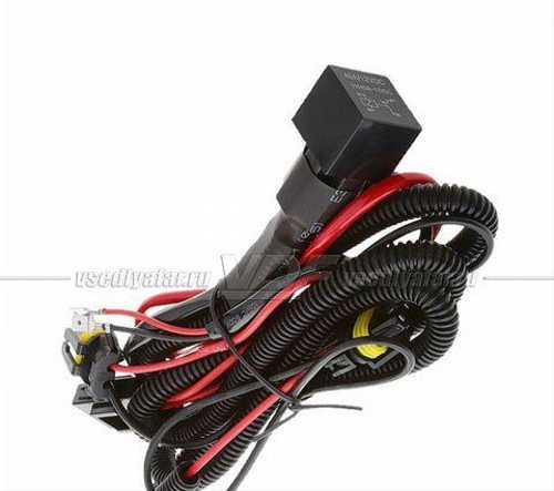 Реле проводка для подключения птф 12V Цоколь H11