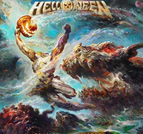 Виниловая пластинка Helloween - Giants & Monsters (Monster Light Blue Vinyl 2LP)