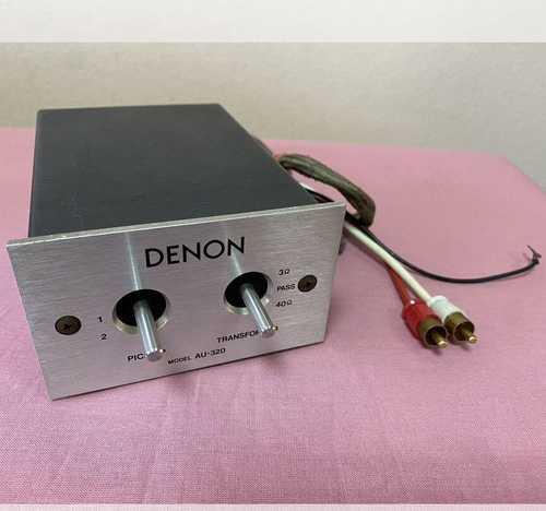 MC трансформатор Denon AU-320 Япония