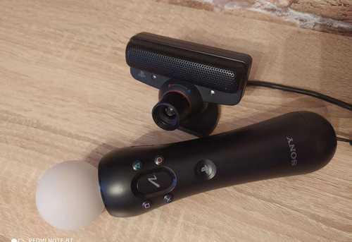 Sony playstation move + камера