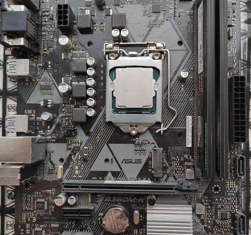 Комплект i5 8400   asus prime b360m-k