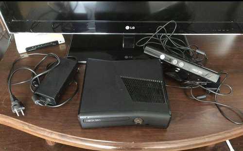 Прошитый Xbox 360 (75 игр) + Kinect