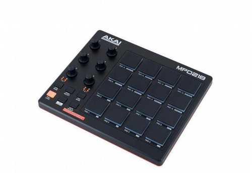 Midi-контроллер akai MPD218