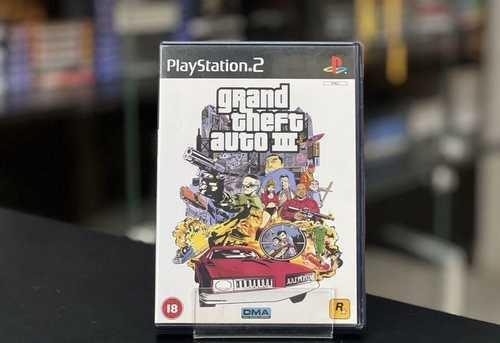 Игра Grand Theft Auto III (GTA 3) для PS2