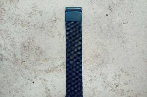 Ремешок миланский металлически 20мм (Blue)