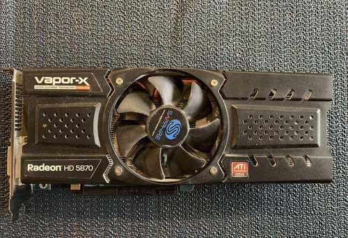 Видеокарта Sapphire AMD Radeon HD5870 Vapor-X OC