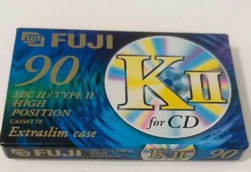 Аудиокассеты fuji K II 90 2 шт. хром