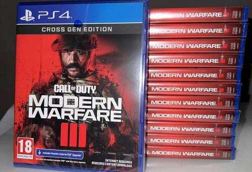 Call of Duty Modern Warfare III 3 диск для PS4