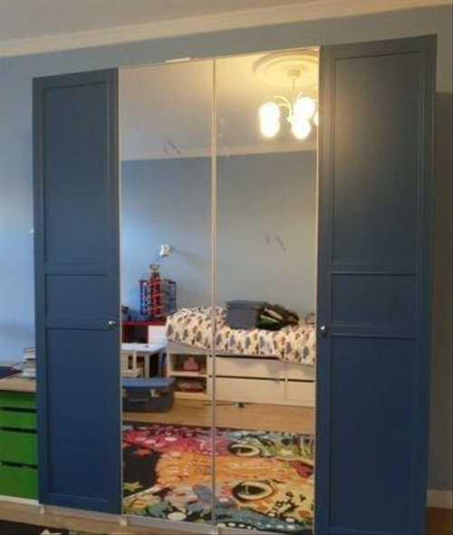 Двери для шкафа IKEA пакс (зеркальные)
