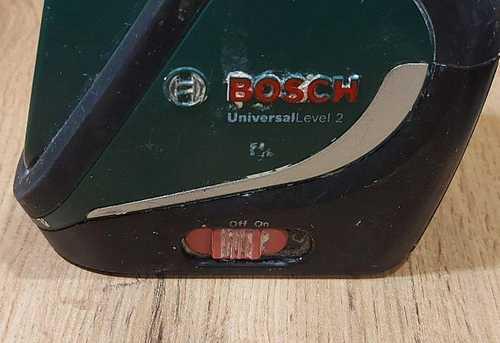 Лазерный нивелир bosch universal Level2