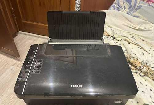Продам цветной принтер со сканером epson