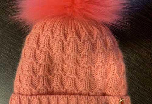 Новая Зимняя шапка для девочки 9-11 месяцев