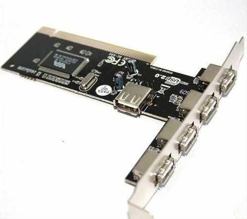 Контроллер Orient DC-602, USB 2.0, PCI, #22704