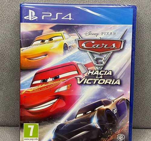 Тачки 3 Cars 3 PS4/PS5 Диск Новый (Рус)