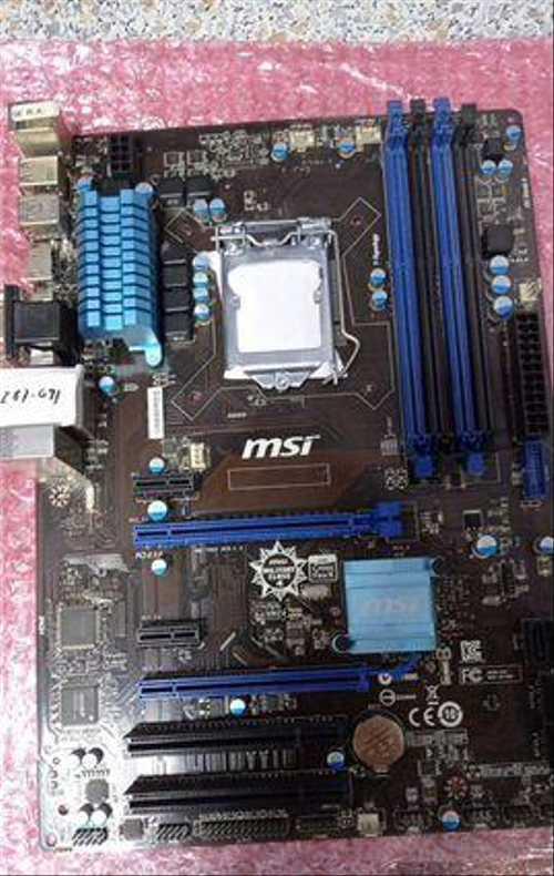 Материнская плата S1150 MSI Z87-G41 PC mate 4*DDR3
