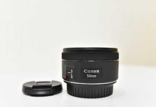 Canon 50mm f/1.8 STM как новый