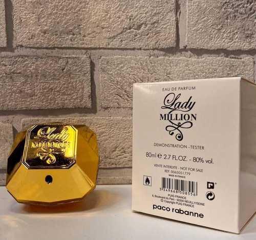 Парфюм Lady million Paco Rabanne 80ml духи
