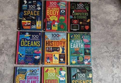Usborne 100 things to know about 6 books