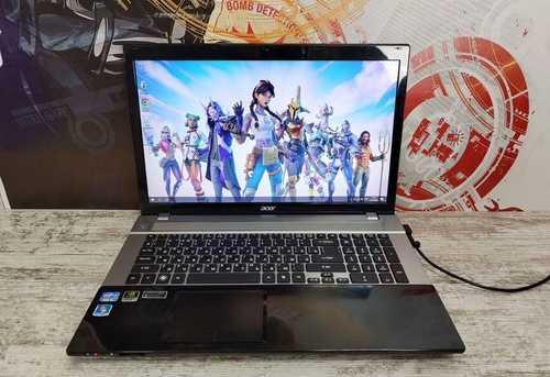 Игровой ноутбук Acer 17'3 i5 4GB видео 16 озу SSD