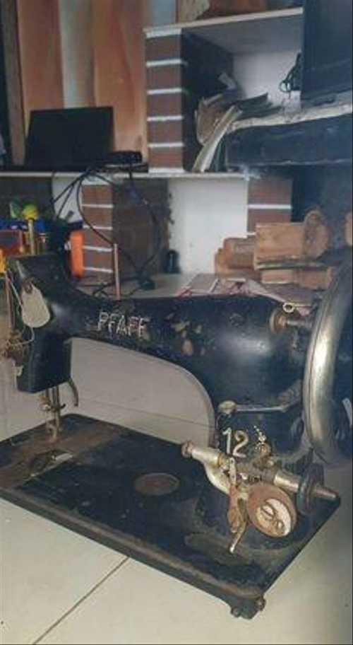 Швейная машинка pfaff 1914 г.антиквариат
