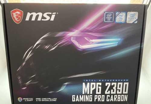 Материнская плата MSI MPG Z390 Gaming Pro Carbon