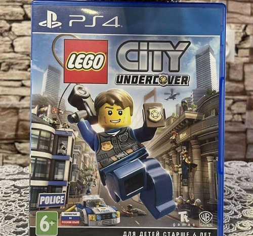 Диск PS4 Lego City Undercover