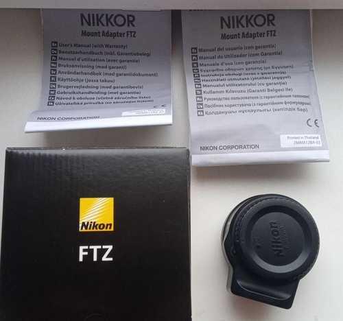 Адаптер nikon FTZ