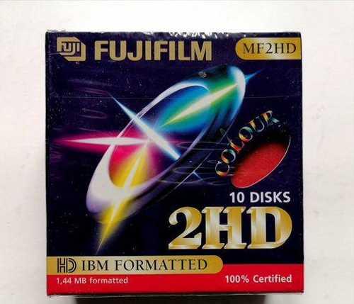 Дискеты 3,5 fujifilm colour NEW