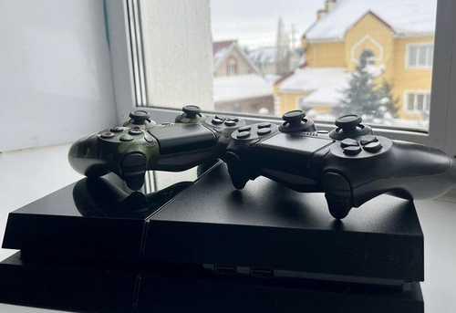 Sony playstation 4 fat 500 gb +130 игр