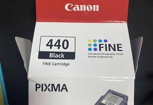 Картридж Canon pixma PG-440 черный